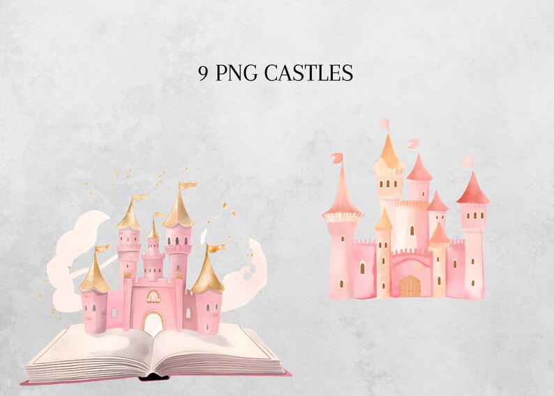 Watercolor Castlesclipart, Princess Carriage Clipart, Royal Carriage ...