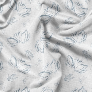 Swan Digital Papers Pattern, Swan Seamless Patterns, Swan Digital Paper ...