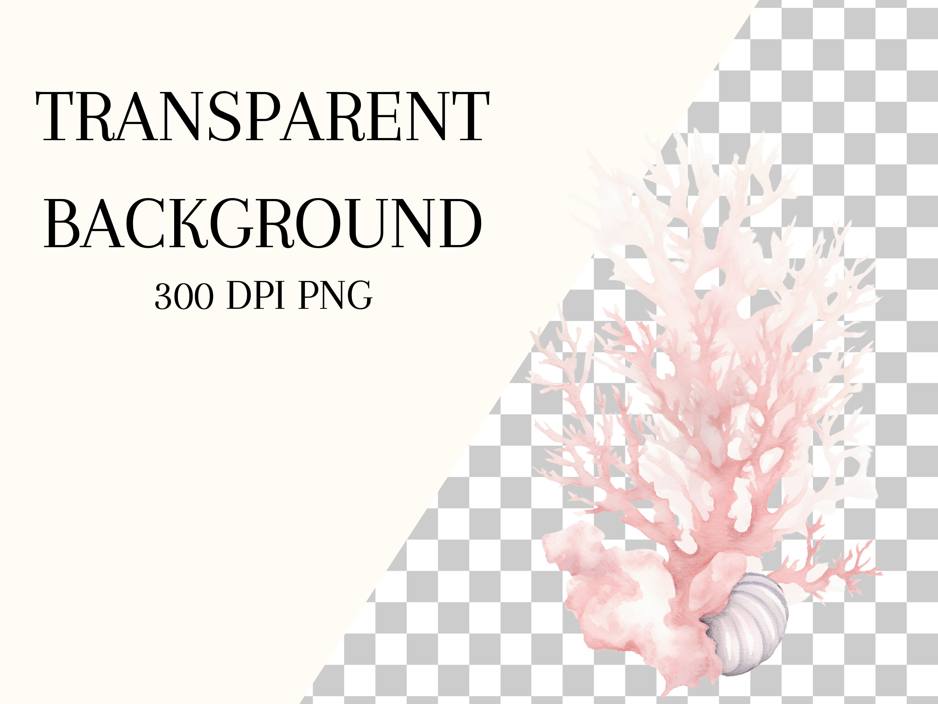 Watercolor Under the Sea Coral Sea Clip Art Bundle, Sea Coral Starfish ...