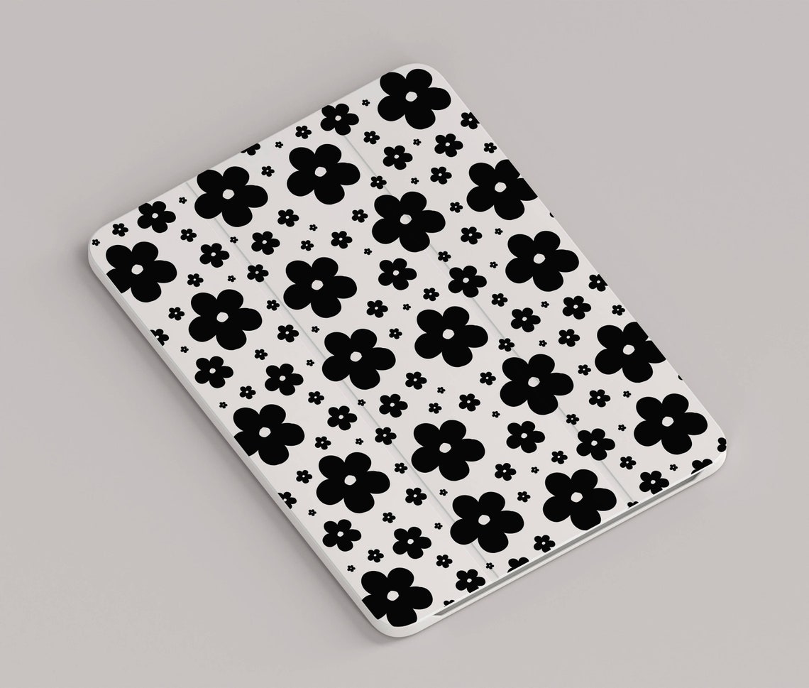 Boho Daisy Flower Digital Paper Pattern, Flower Seamless Patterns ...