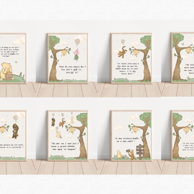 Pooh Quotes on Wood - Etsy