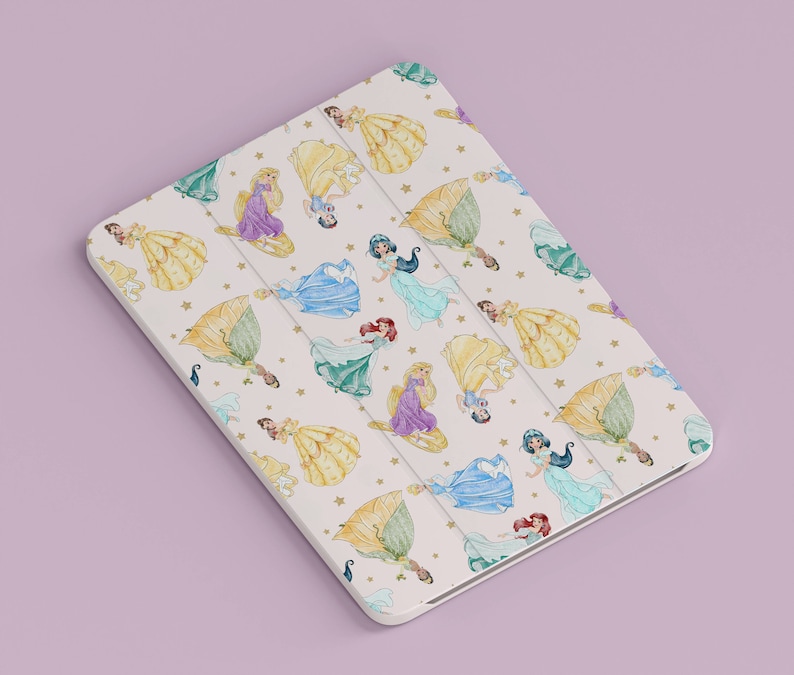 Watercolor Princess Digital Paper Pattern, Princess Seamless Pattern ...
