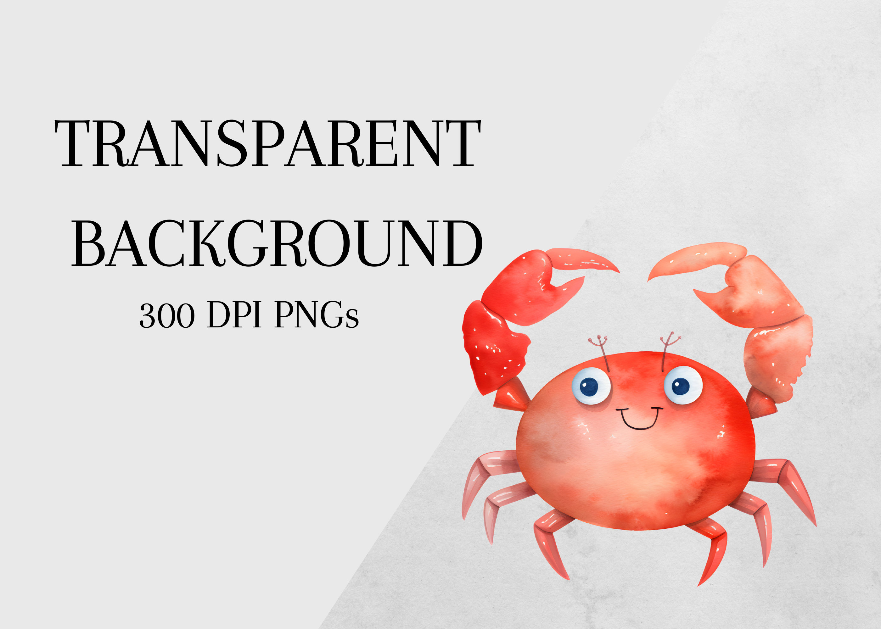 Cute Under the Sea Animals Watercolor Clip Art Bundle, Sea Animals ...