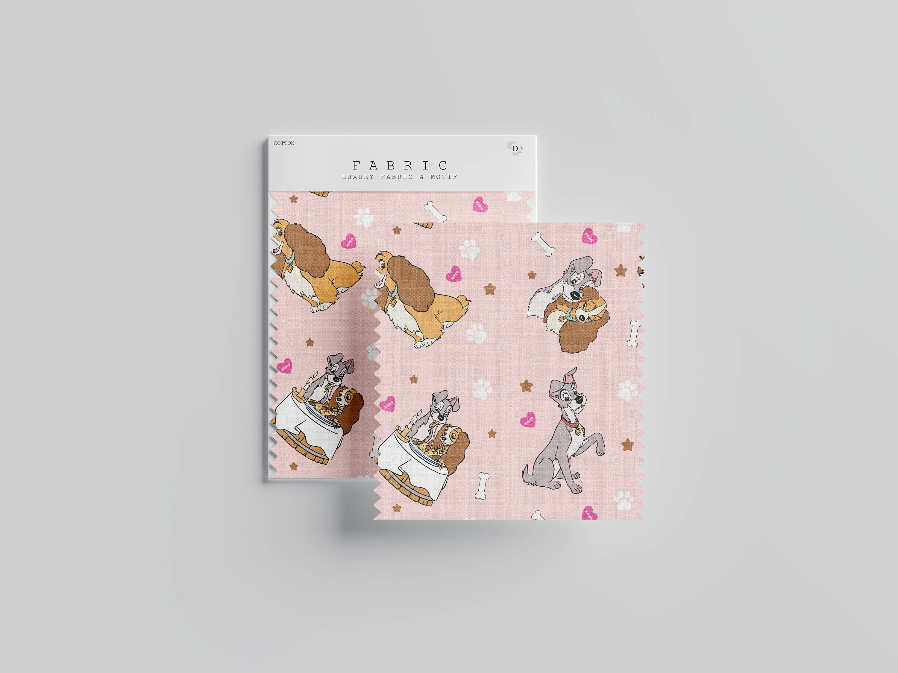 Cute Dogs in Love Digital Paper Pattern, Dog Seamless Pattern, Digital ...