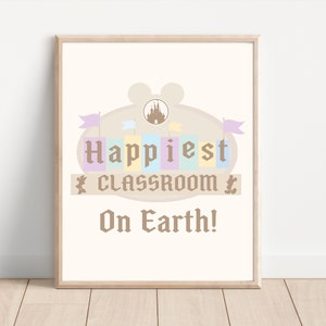 Mouse Classroom or Kids Room Decor Posters Both Versions Included ...