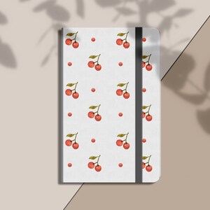Modern Cherry Digital Paper Pattern, Seamless Patterns, Cherry Motifs ...