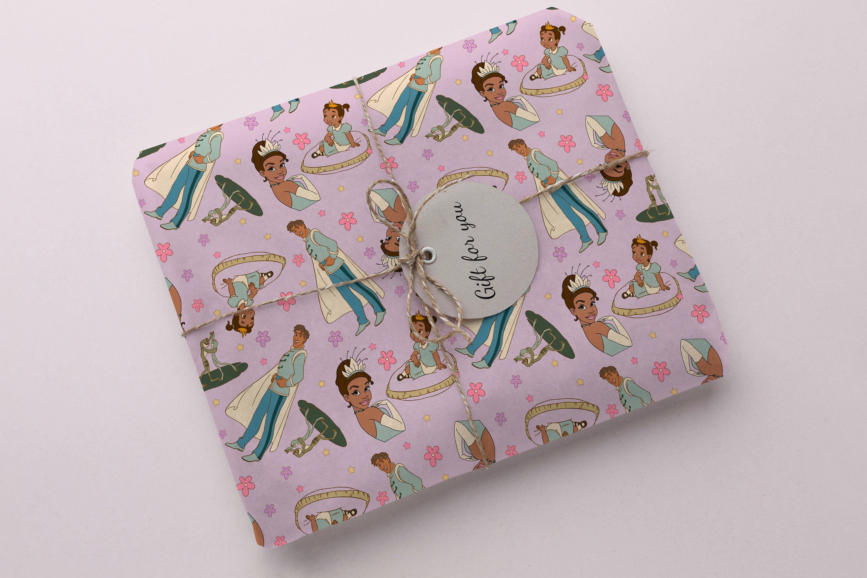 Princess and the Frog Digital Paper Pattern, Tania Seamless Pattern ...