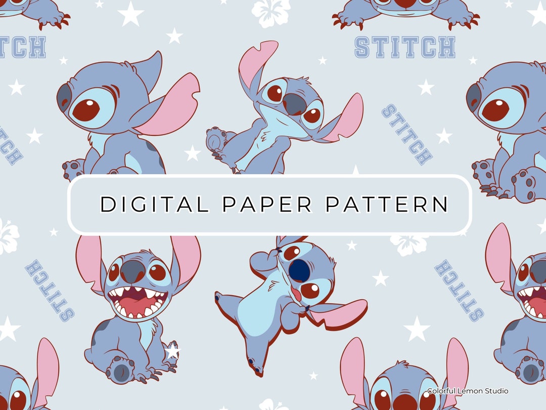 Stitch Digital Paper Pattern, Seamless Patterns, Digital Paper PNG ...