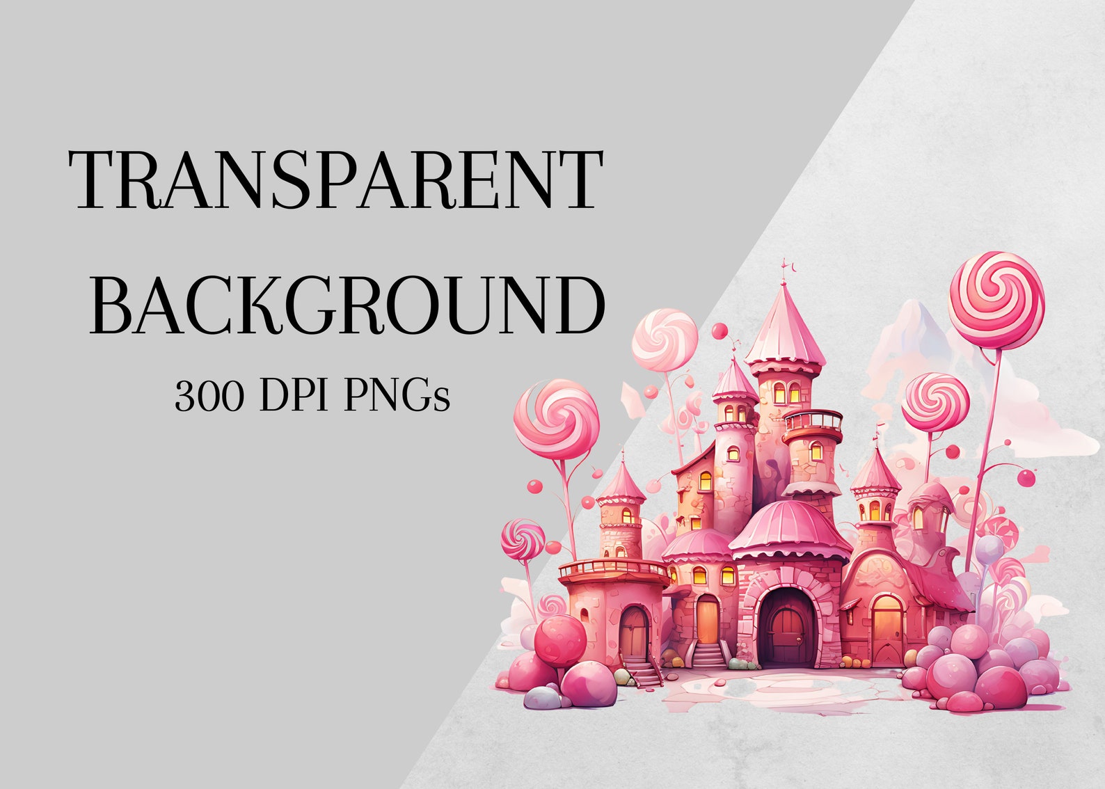 Watercolor Candy Clipart PNG, Sweet Bakery Food Clipart, Candyland ...