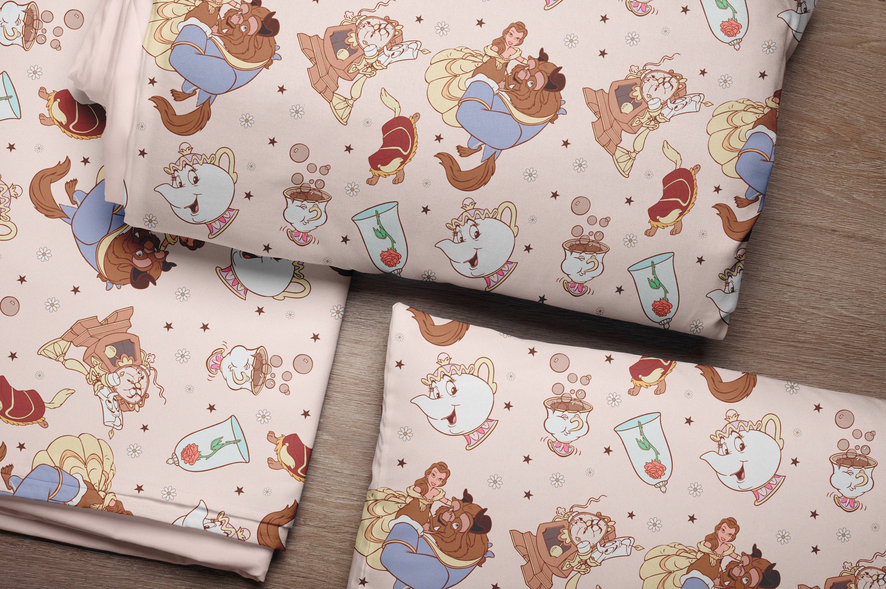 Princess Belle Digital Paper Pattern Theme, Beauty Belle Seamless File ...