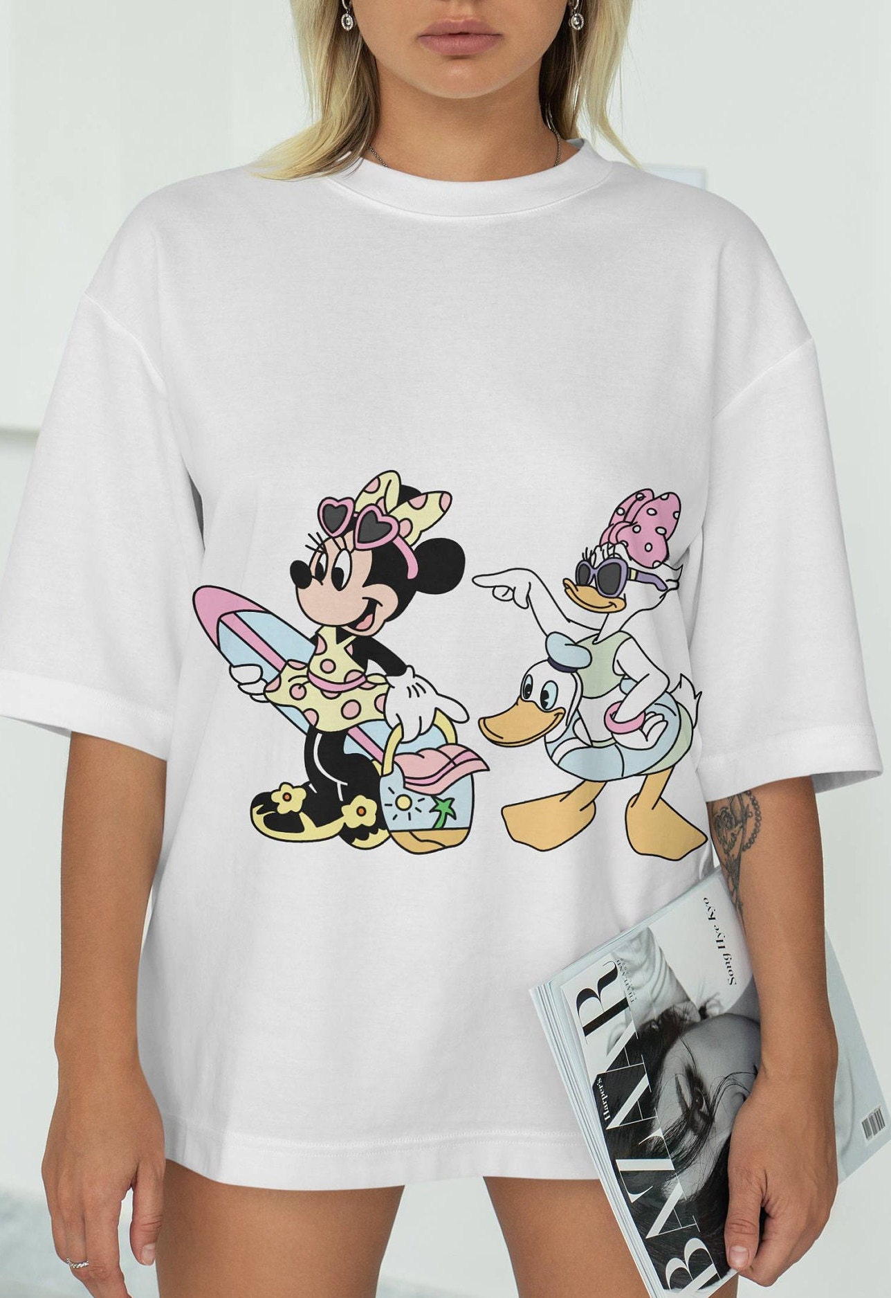 Minnie and Daisy Sublimation Designs, Summer Minnie Daisy PNG, Magical ...