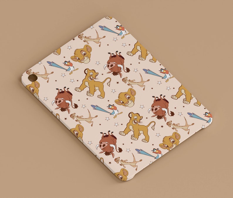 Cute Lion Digital Paper Pattern Theme, Simba Lion King Seamless File ...