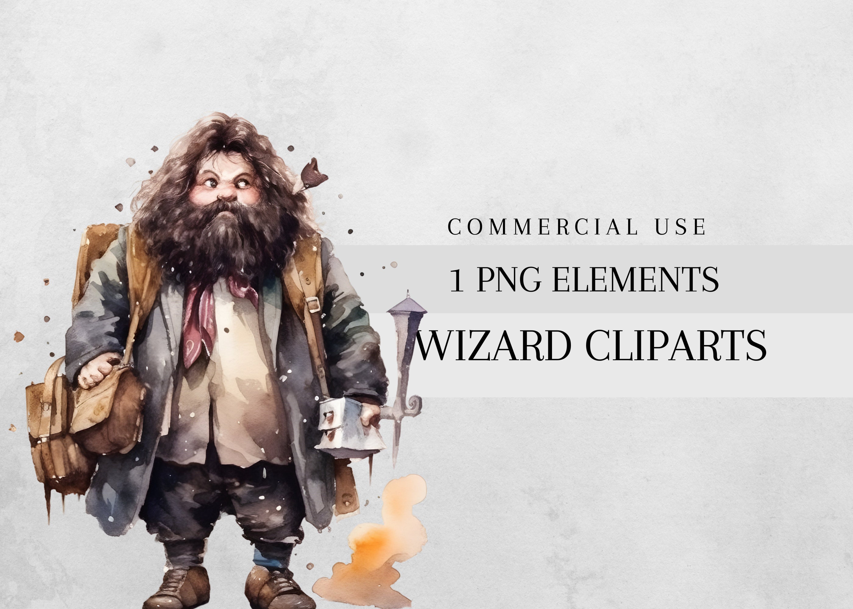 Wizard School Clipart Pack 1 Wizard School Characters - Etsy