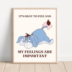Winnie the Pooh Classroom Posters, Printable Self Love Affirmation ...