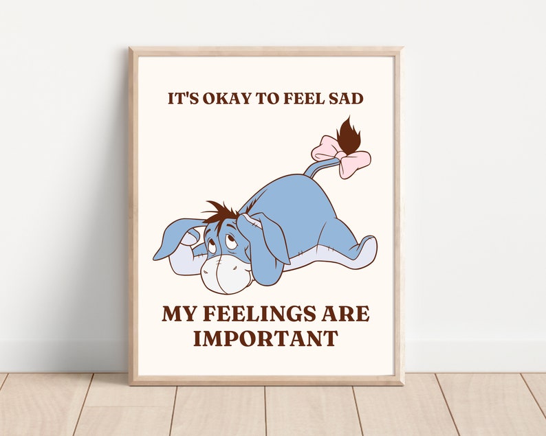 Winnie the Pooh Classroom Posters, Printable Self Love Affirmation ...