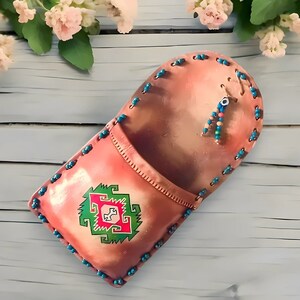 Vintage Slipper Wall Decor, Evil Eye Wall Hanging ,farmhouse Leather ...