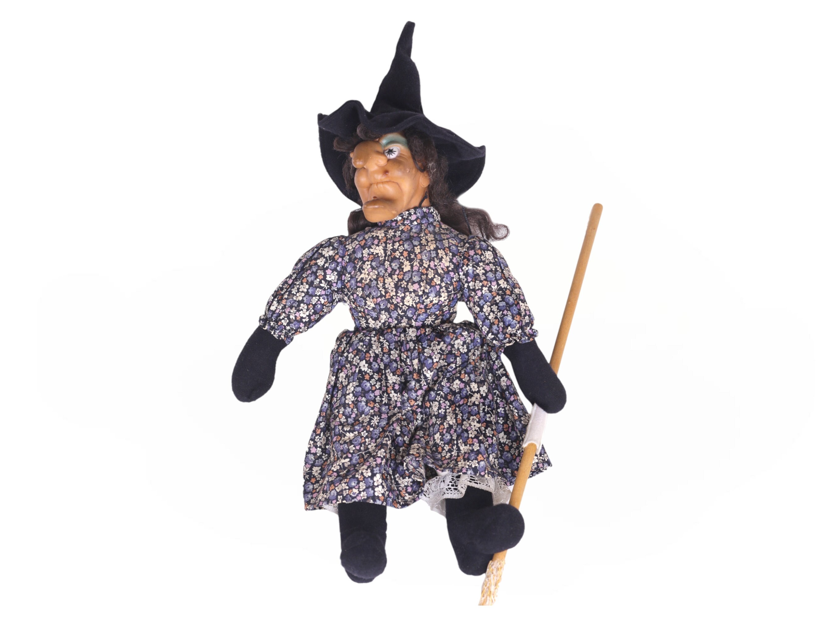 Vintage Witch Figurine, Fortune Teller Collectible, Kitchen Witch Doll ...