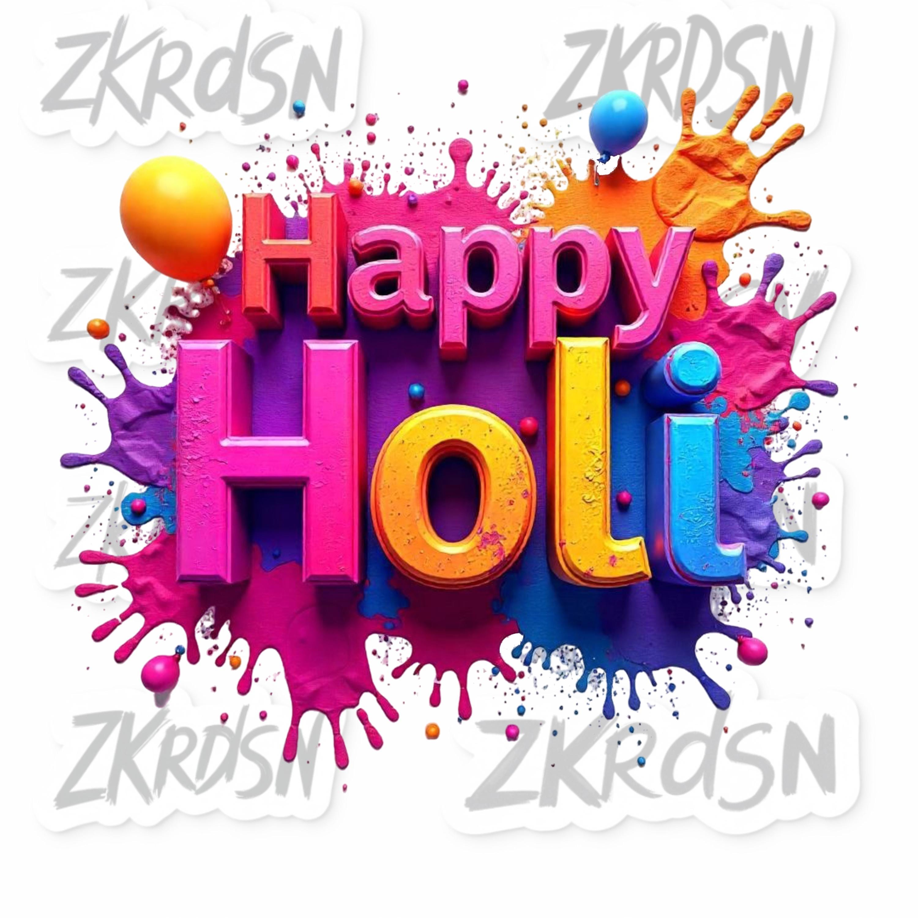 Happy Holi Png, Holi Png, Holi Festival Png, Colour Splashes Indian ...