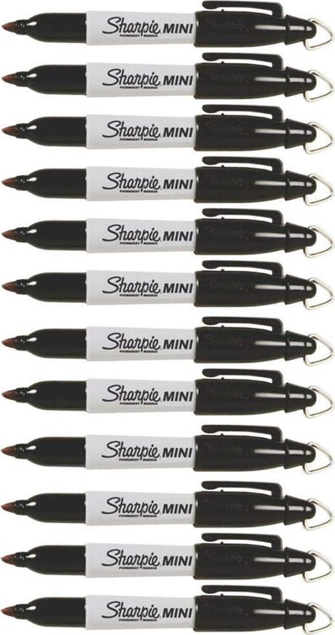 Sharpie Mini Permanent Markers With Golf Keychain Clips, Fine Point ...