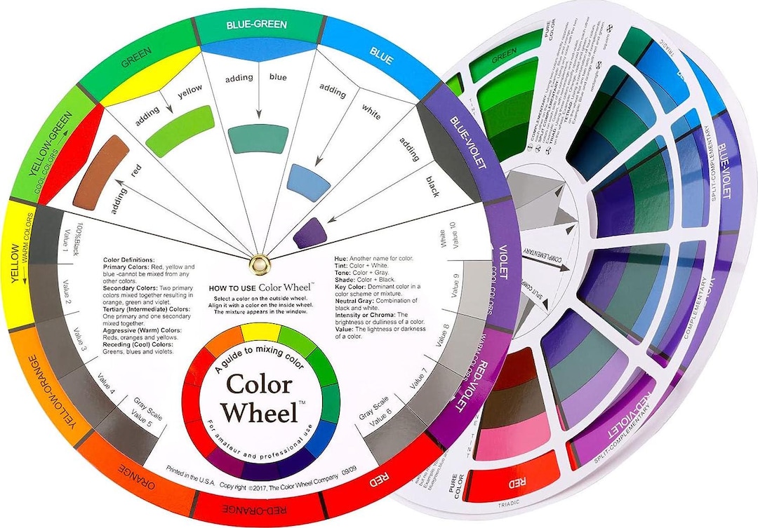 Color Wheel Color Mixing Guide Febwind Creative Color Wheel Color ...