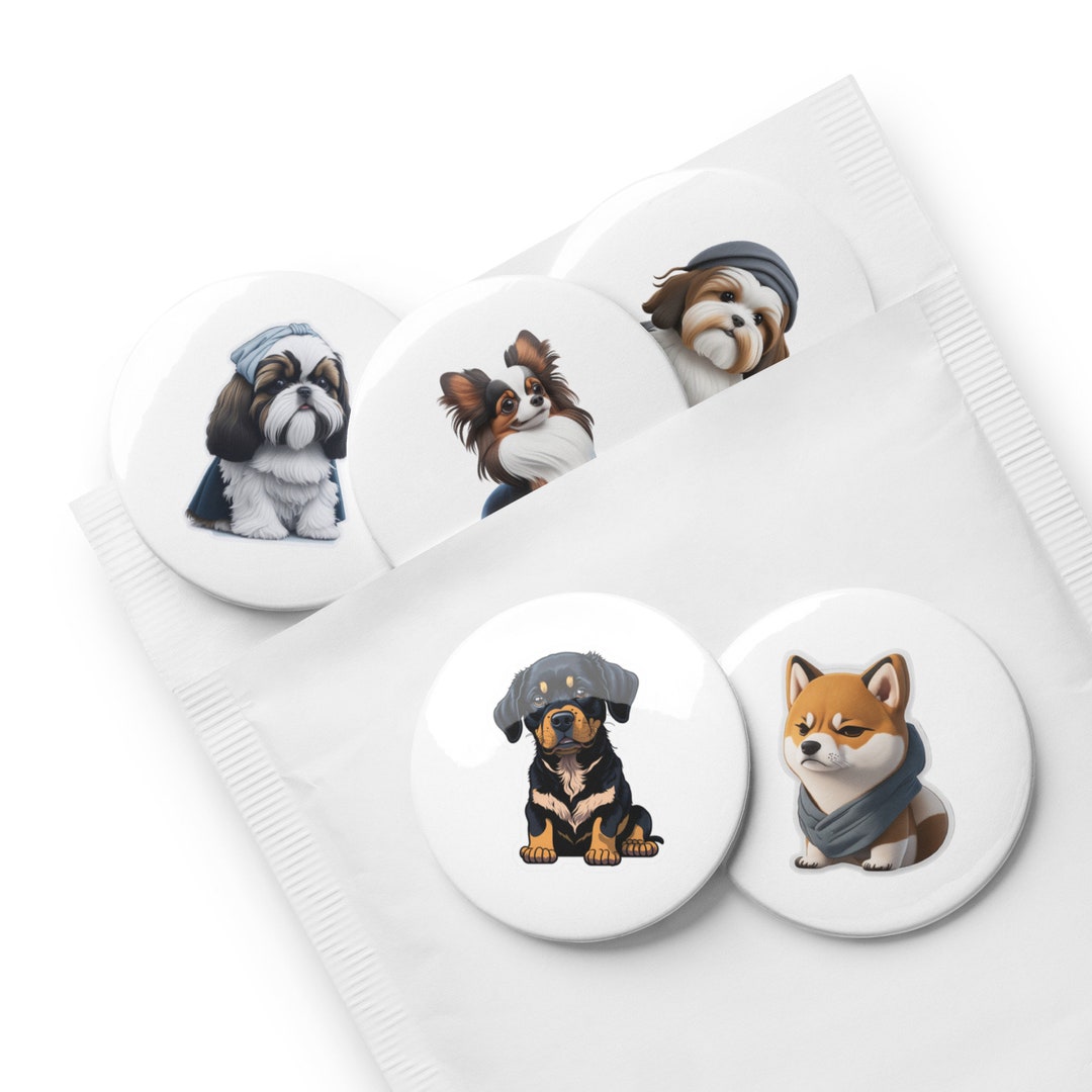 Dog Pixels, Pixel Art Stickers, Dog Breed Stickers, Cute Dog Stickers ...