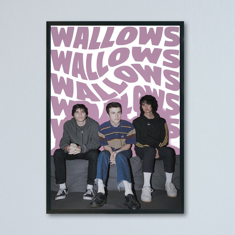 Wallows Poster PVC Package Waterproof Canvas Wall Art Gift Home Poster ...