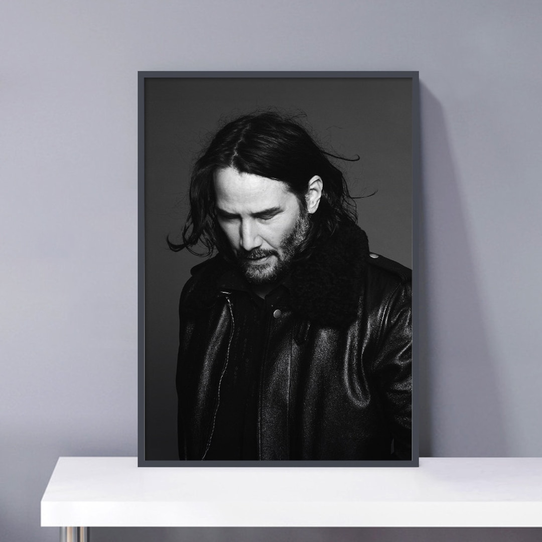 Keanu Reeves Poster PVC Package Waterproof Canvas Wall Art Gift Home ...