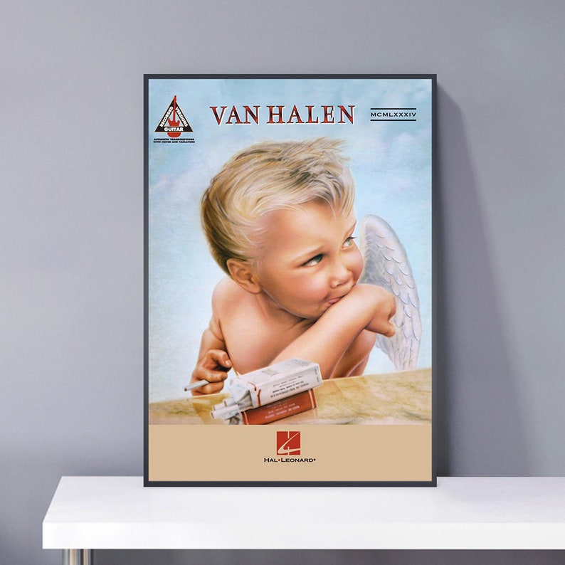 Van Halen Poster 1984 Hard Rock Band Music Cover Poster PVC Package ...