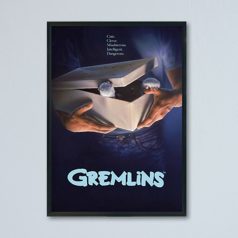 Gremlins Original Horror Film Poster Druck PVC Package Waterproof ...