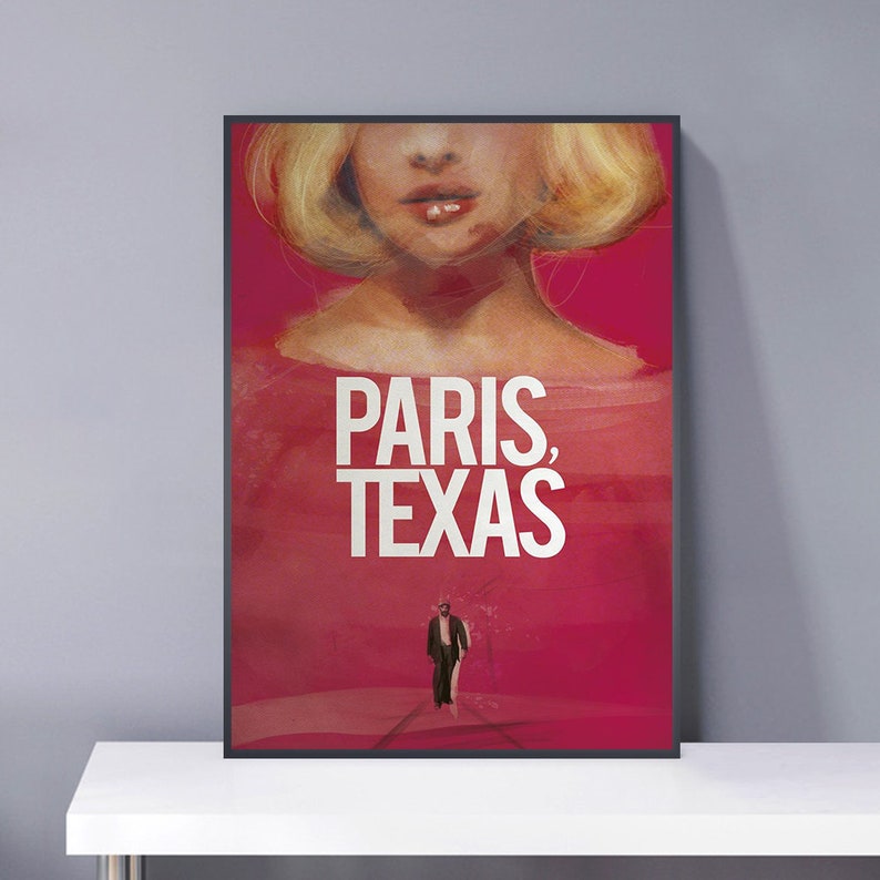PARIS TEXAS Movie Poster PVC Package Waterproof Canvas Wall Art Gift ...