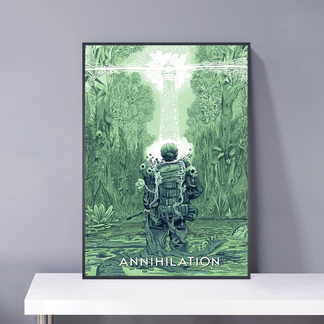 Annihilation Movie Poster, PVC Package Waterproof Canvas Wall Art Gift ...