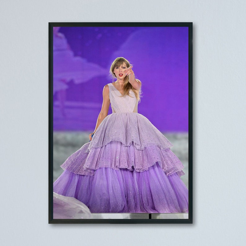 Taylor Swift Poster, Classic Music Poster, Album Poster Print, PVC ...