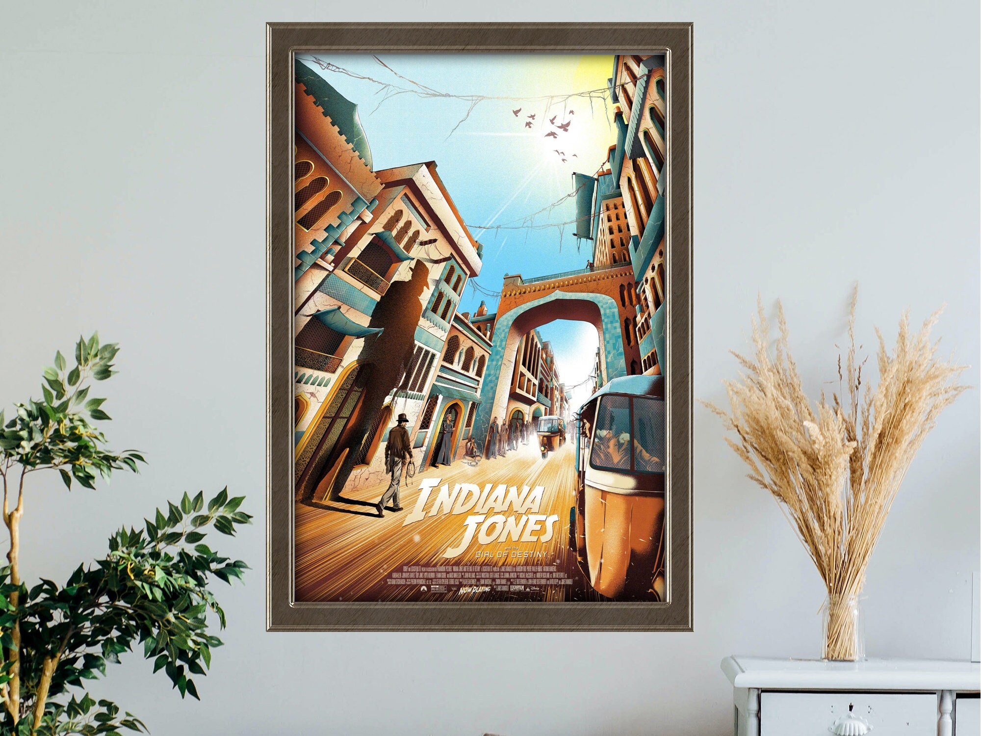 Exclusive Indiana Jones And The Dial Of Destiny Movie Poster Designed ...