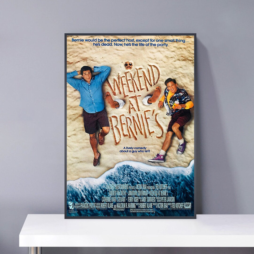 Weekend at Bernie's Poster PVC Package Waterproof Canvas - Etsy
