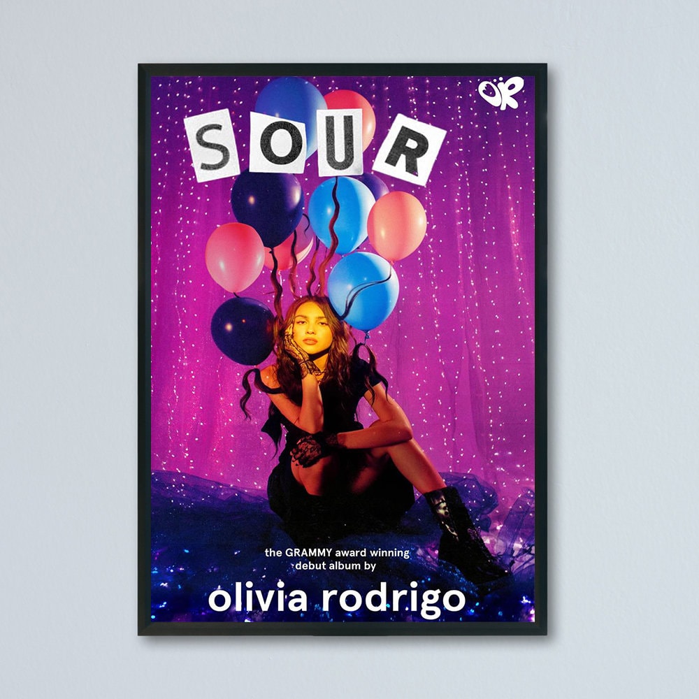Olivia Rodrigo Music Poster PVC Package Waterproof Canvas Wall - Etsy