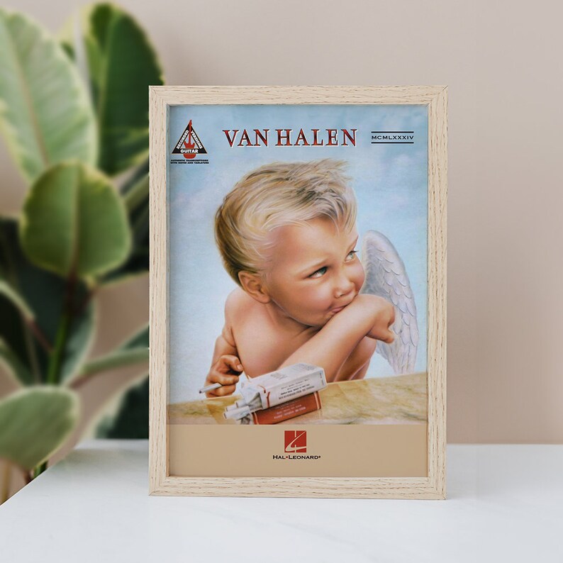 Van Halen Poster 1984 Hard Rock Band Music Cover Poster PVC Package ...
