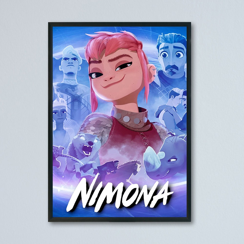 2023 Nimona Movie Poster, PVC Package Waterproof Canvas Wall Art Gift Home Poster - Etsy