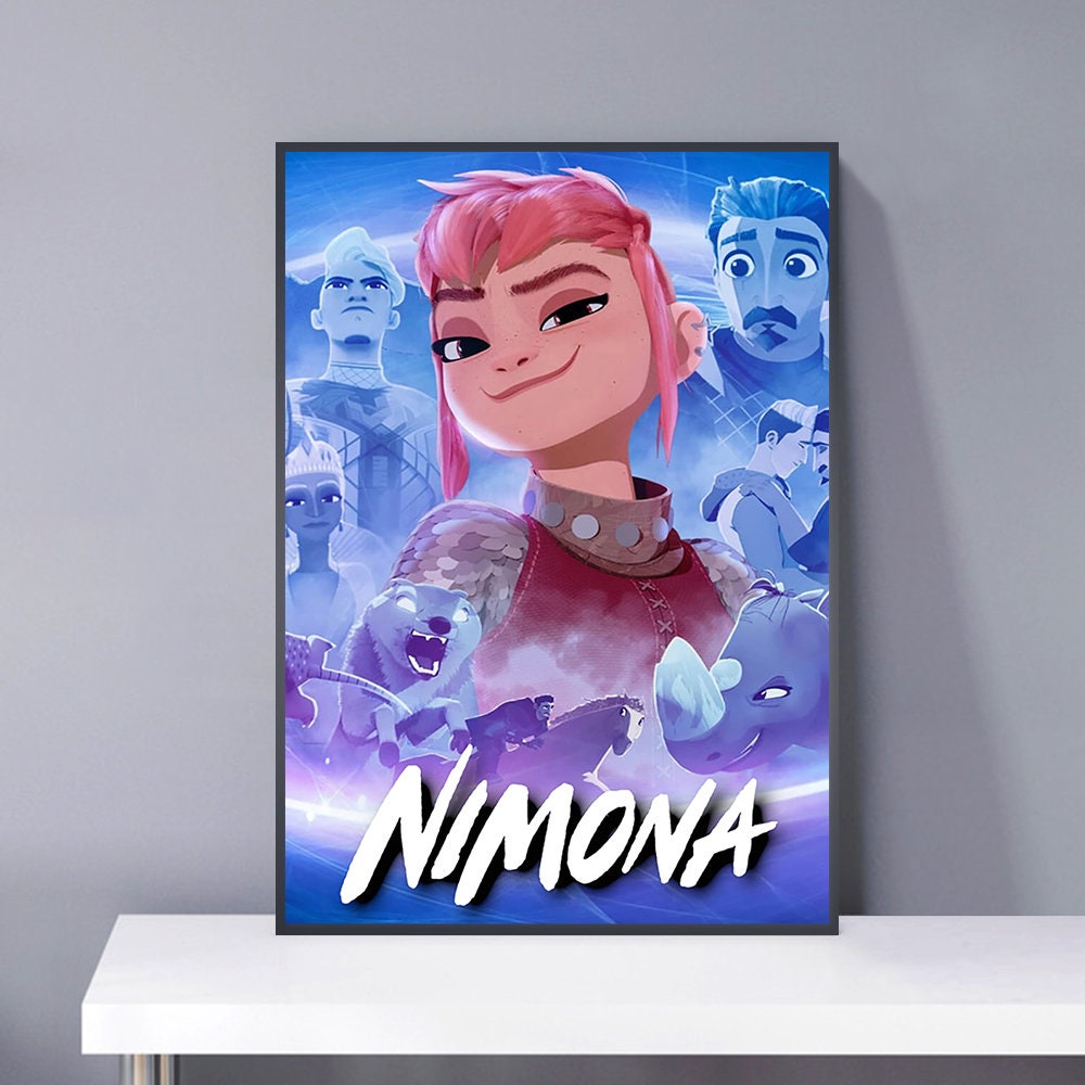 2023 Nimona Movie Poster, PVC Package Waterproof Canvas Wall Art Gift Home Poster - Etsy