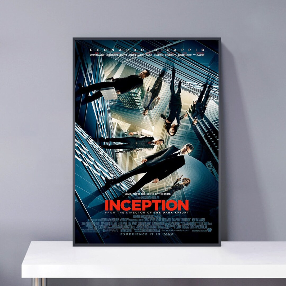 Inception Movie Poster PVC Package Waterproof Canvas Wall Art - Etsy