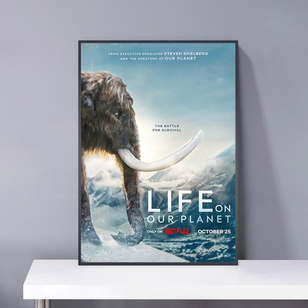 Life on Our Planet Poster Druck PVC Package Waterproof Canvas Wall Art ...
