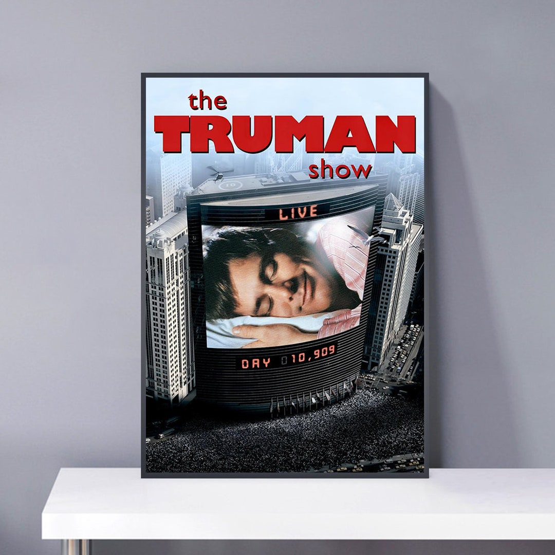 The Truman Show 1998 Movie Poster PVC Package Waterproof - Etsy