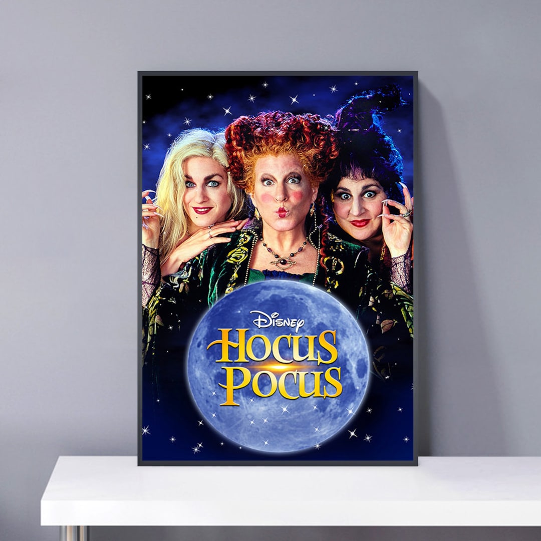 Hocus Pocus Movie Poster PVC Package Waterproof Canvas Wall - Etsy