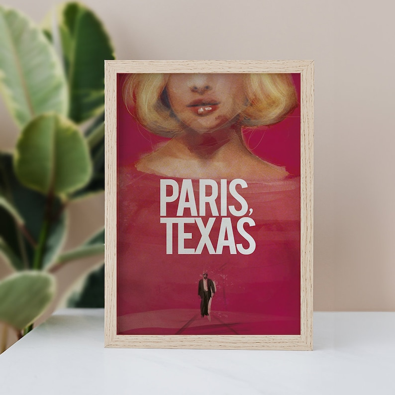 PARIS TEXAS Movie Poster PVC Package Waterproof Canvas Wall Art Gift ...