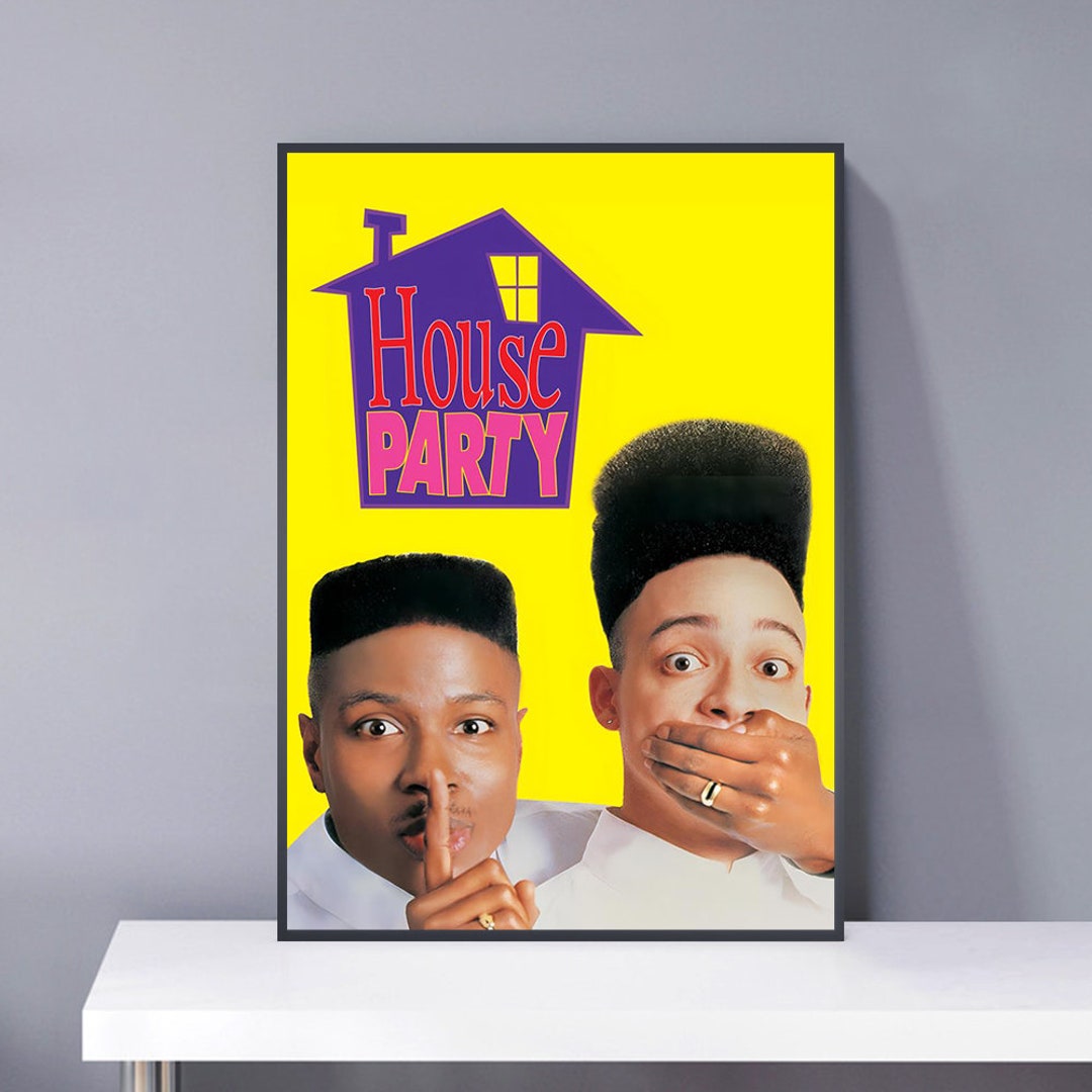 House Party Movie Poster PVC Package Waterproof Canvas Wall - Etsy