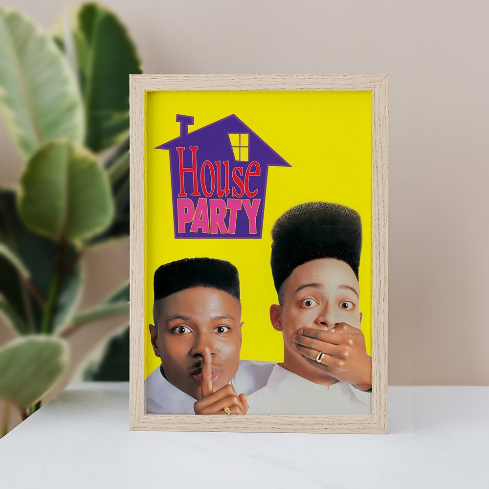 House Party Movie Poster PVC Package Waterproof Canvas Wall - Etsy