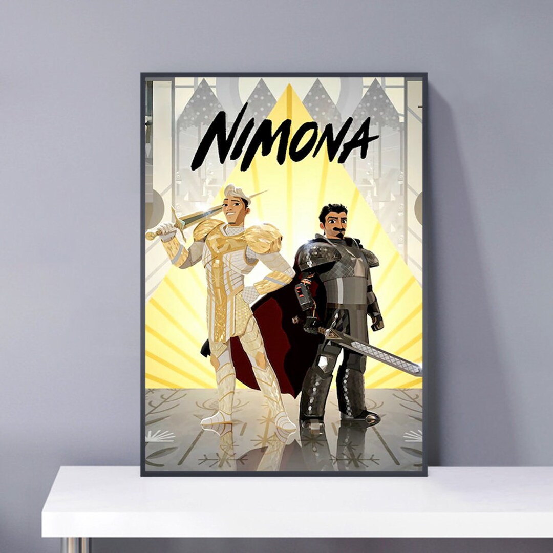 Nimona Movie Poster 2023 Film PVC Package Waterproof Canvas - Etsy