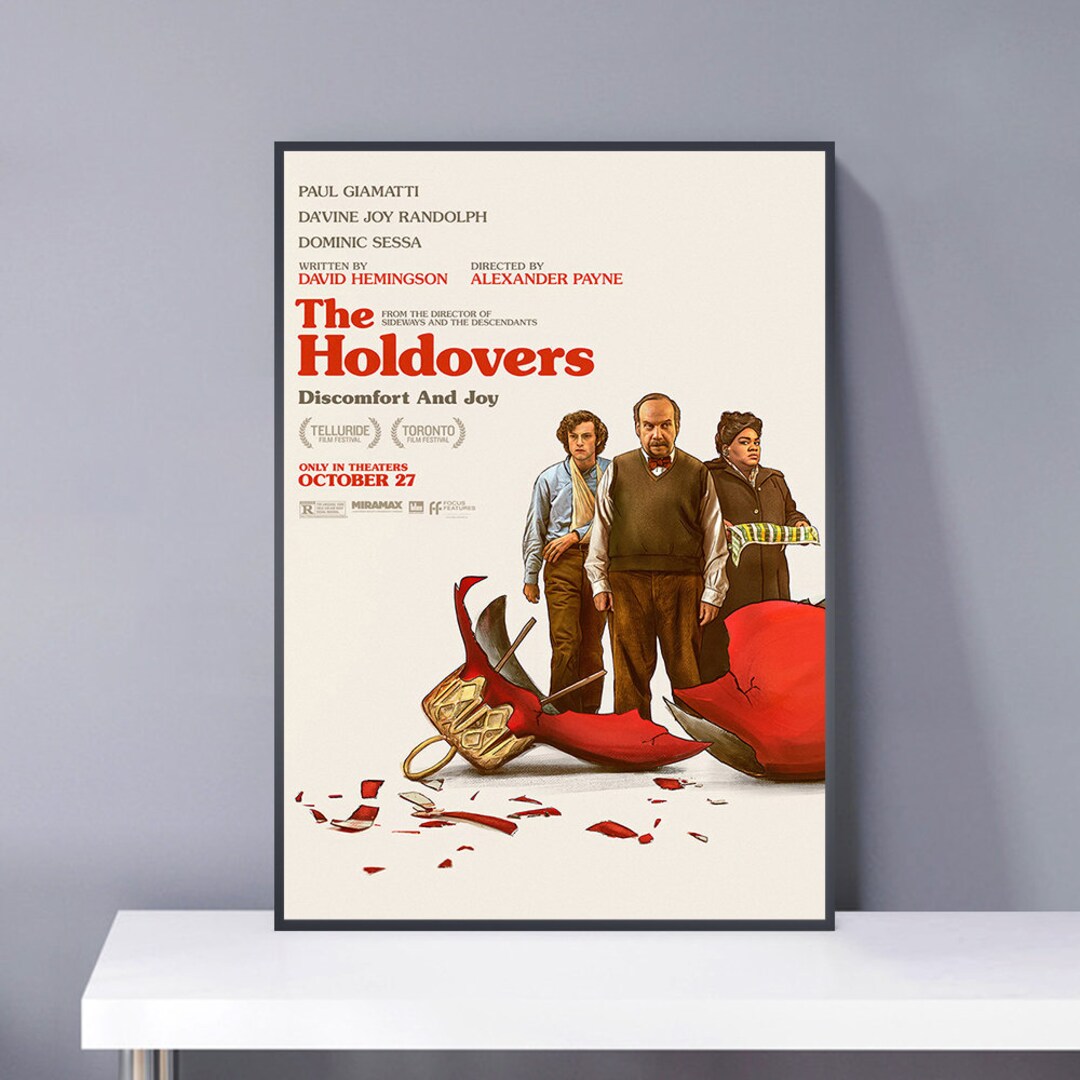 The Holdovers Movie Poster Druck PVC Package Waterproof Canvas Wall Art ...