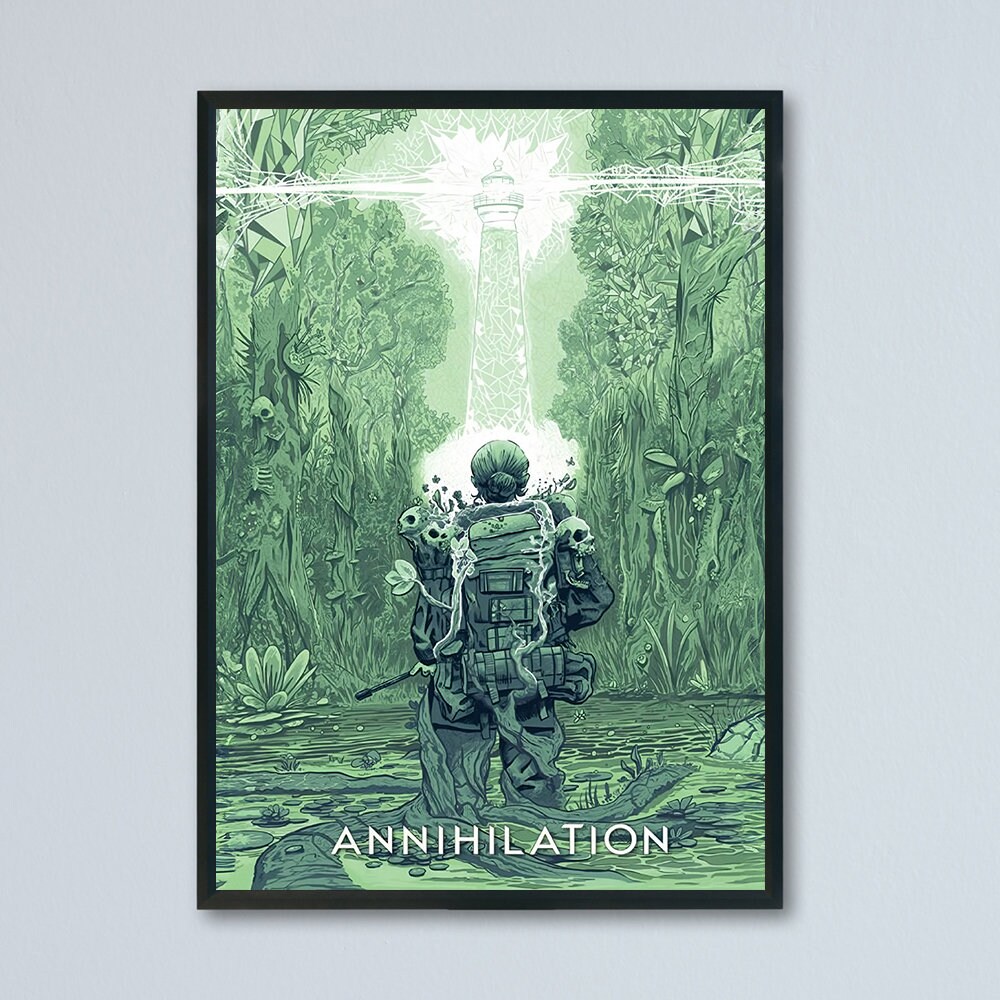 Annihilation Movie Poster, PVC Package Waterproof Canvas Wall Art Gift ...