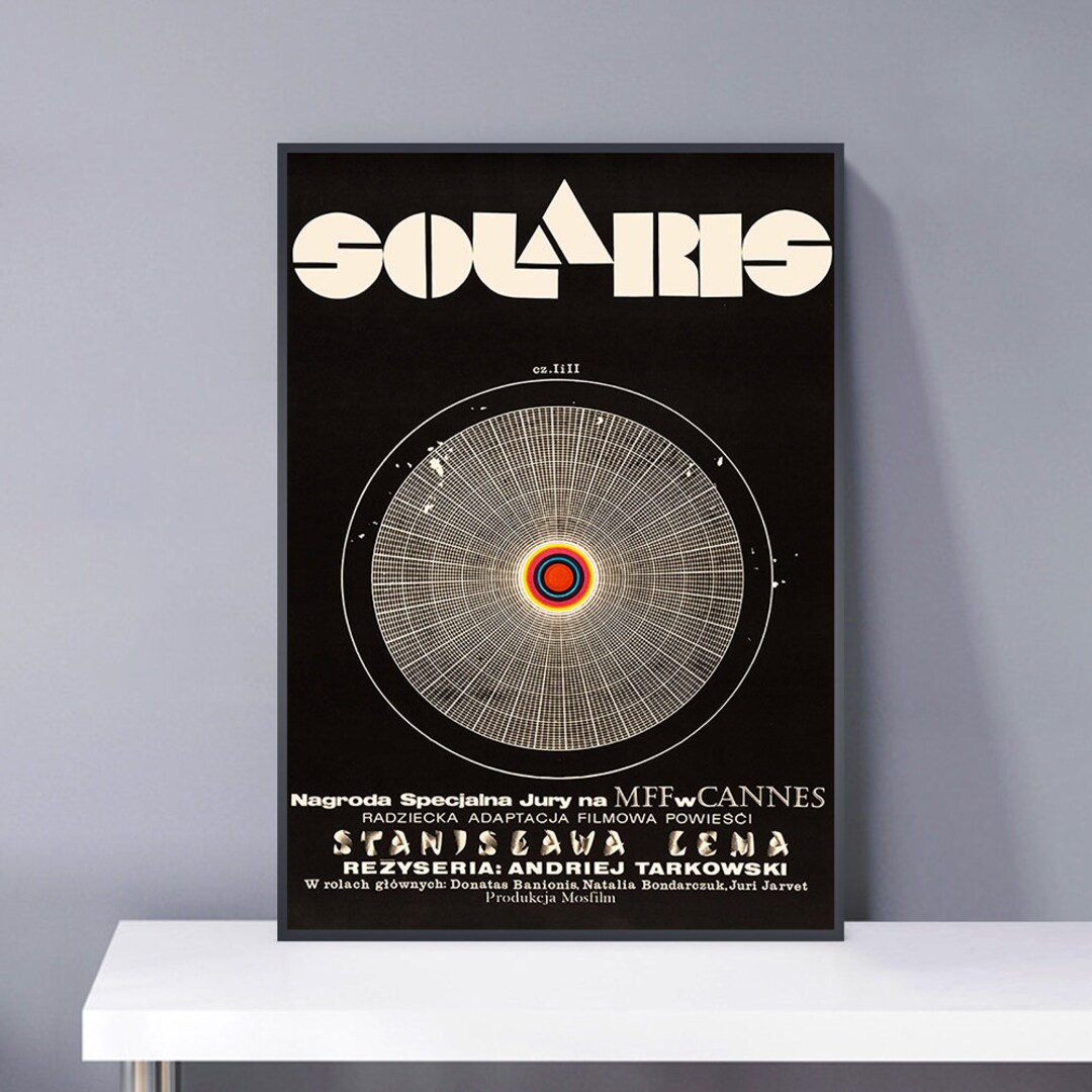 Solaris 1972 Movie Poster PVC Package Waterproof Canvas Wall - Etsy