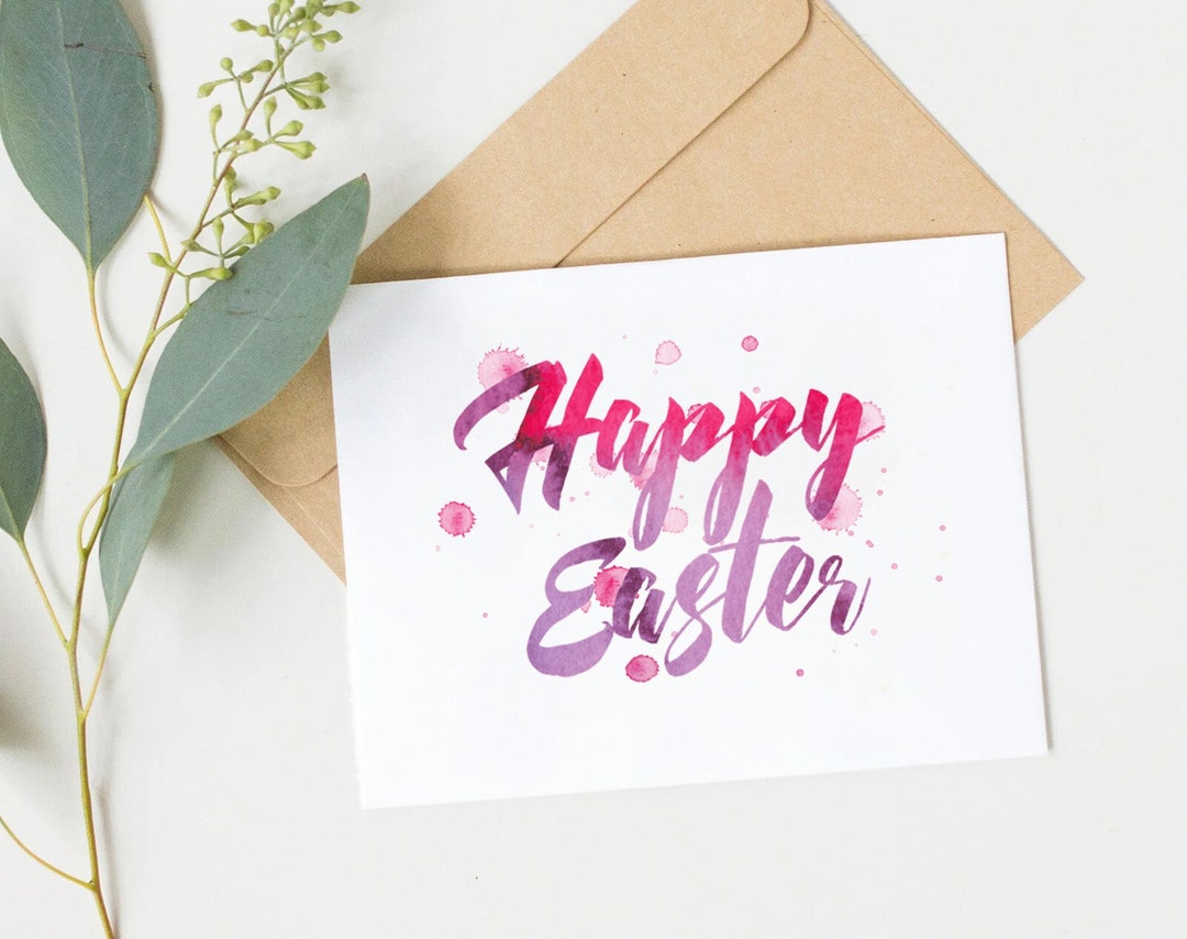 Happy Easter Day Card, Dirty Spring Holiday Card Easter Candy for ...